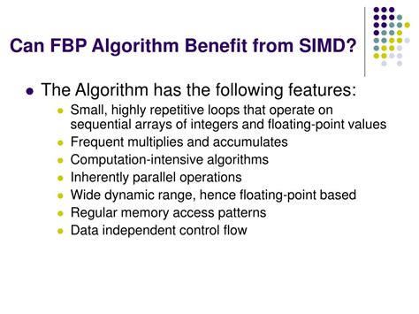 Ppt Improvement Of Ct Slice Image Reconstruction Speed Using Simd