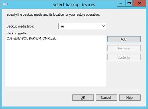 manually restoring a configmgr db sccmentor paul winstanley