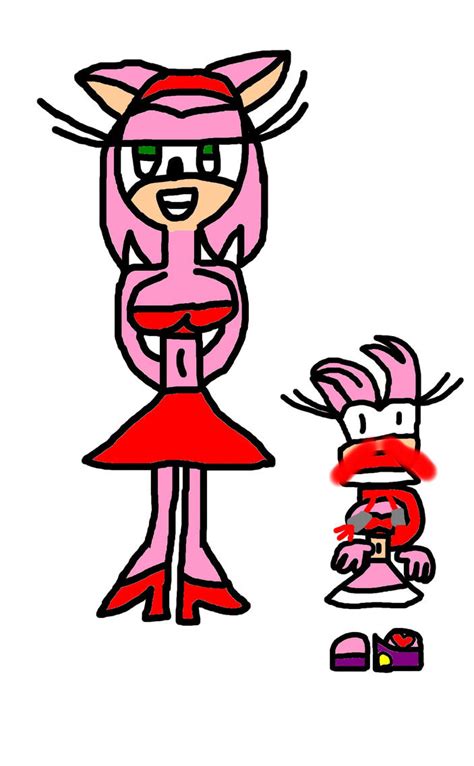 Sexy Amy Rose By Rayalain On DeviantArt