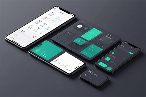 User Interface Mockup Premium Ai Generated Image