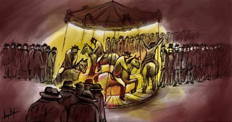 Ротация или хайде на въртележката вижте как я нарисува Анри Кулев