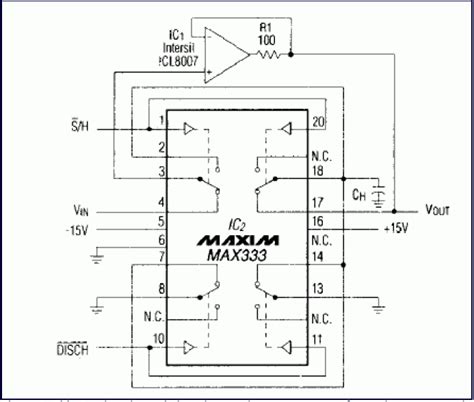 Low Cost Sample Hold Includes Two Ics Analog Devices