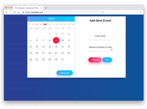 Best Bootstrap Calendar Examples