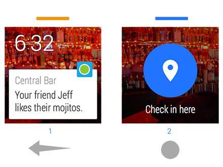 Android Wear Action Bar Icons Stack Overflow