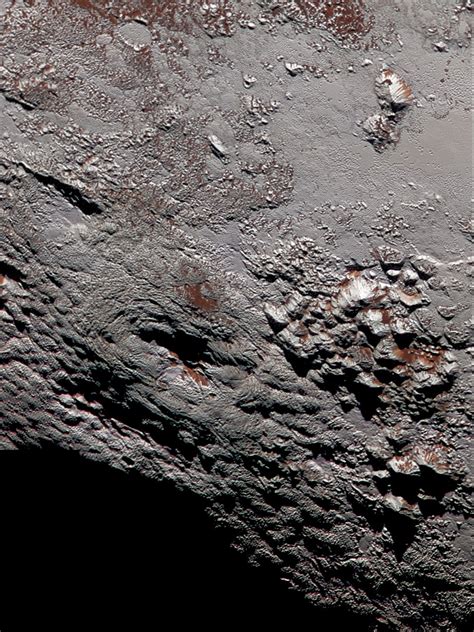 Nasa New Horizons New Image Of 150km Wide Potential Cryovolcano On