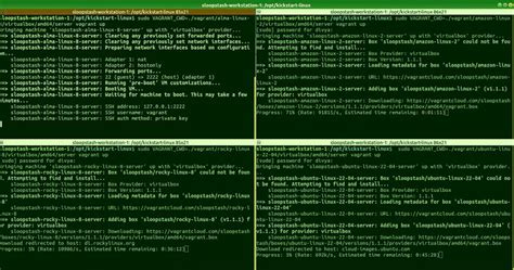 Opensource Linux Virtualmachine Vagrant Virtualbox Vmware