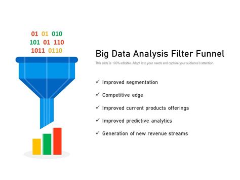 Big Data Analysis Filter Funnel Presentation Graphics Presentation