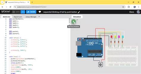 Sathishkumar J K On Linkedin Arduino Iot Embeddedsystems Wowki