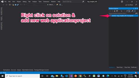 Application Insights In Mvc Core And Web Api Core