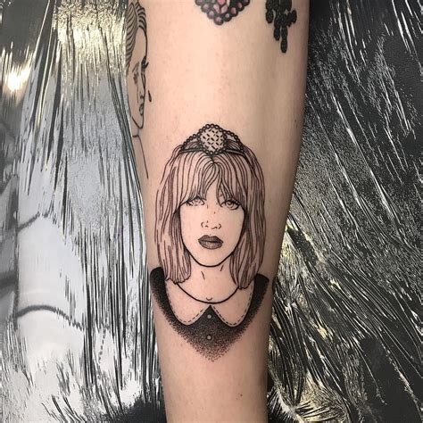 Courtney Love K Tattoo