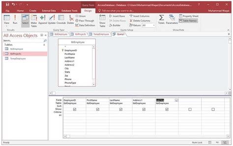 Ms Access Action Queries Ms Access Homework Help