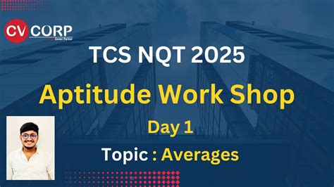 Tcsnqt Day 1 Aptitude Youtube