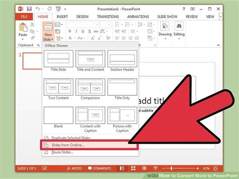3 Ways To Convert Word To Powerpoint Wikihow