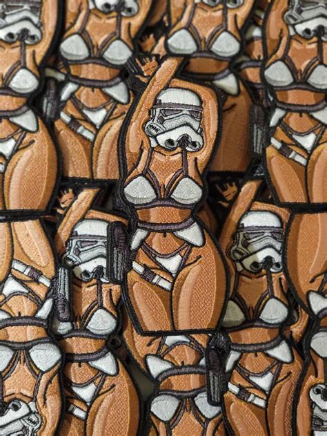 Star Wars Girl Sexy Morale Patch Stormtrooper Comics Military Etsy