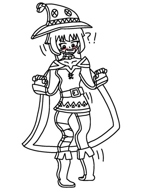 Flat Megumin By Henkaneko On Deviantart