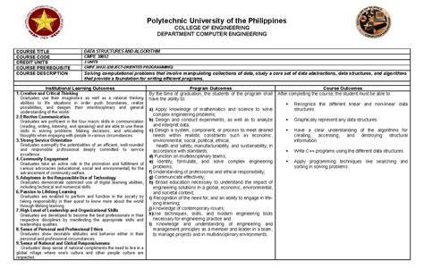 Data Structure Algorithm Polytechnic University Of The Philippines Data Structure Midterm Exam