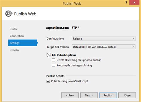 how to run asp 5 beta apps on everleap everleap