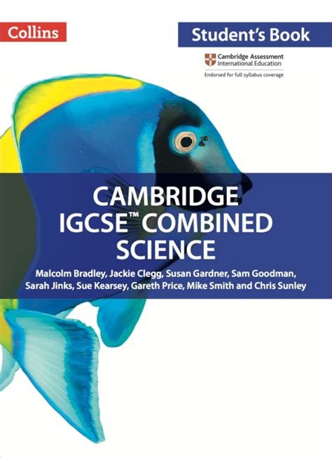 Collins Cambridge Igcse™ Combined Science Students By Malcolm Bradley Collins Cambridge Igcse™ Combined Science Students By Malcolm Bradley