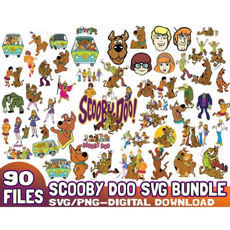 90 Files Scooby Doo Svg Bundle Inspire Uplift