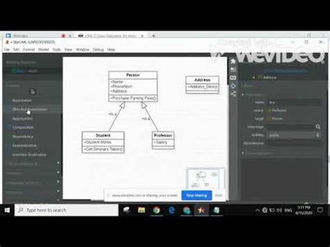 Using Star UML Creating Class Diagram UML Diagrams YouTube