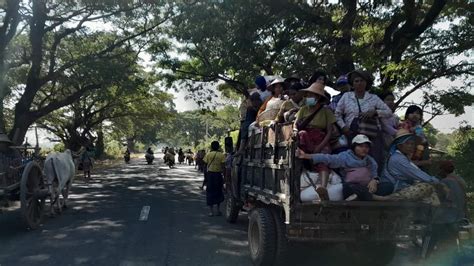 အိမ်ခြေ ၅၀၀ ကျော်ရှိ ပျံကျရွာကို ရွာလုံးကျွတ် မီးရှို့ပြီးနောက် စစ်ကြောင်းထပ်ထိုးလာ၍ ဒီပဲယင်းမ