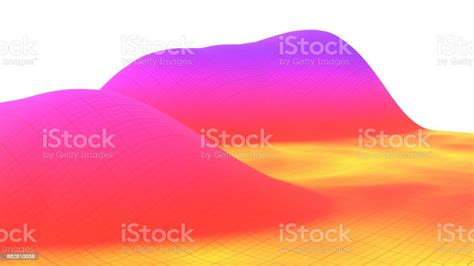 수학 함수 3 차원 일러스트 레이 션의 다채로운 표면 입체 격자 프리 그래프 적외선 이미지에 대한 스톡 사진 및 기타 이미지 적외선 이미지 지도 그래프 Istock