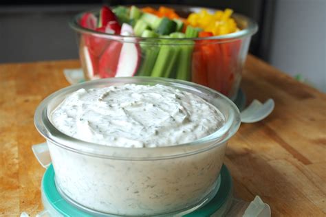Herbed Yogurt Dip Recipe With Crudite The Hungry Hutch