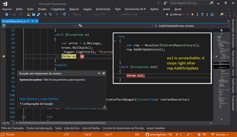 Entity Framework Aspnet Core How To Handle Exception Inside A