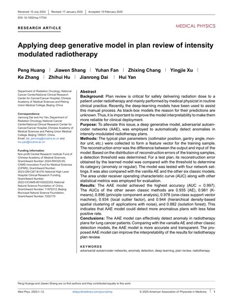 Applying Deep Generative Model In Plan Review Of Intensity Modulated