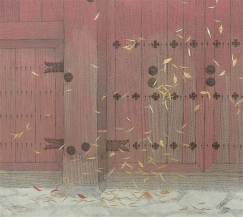 伊藤深游木 萩 屋敷門 古美術こもれび 骨董 掛軸 絵画の買取と販売 名古屋