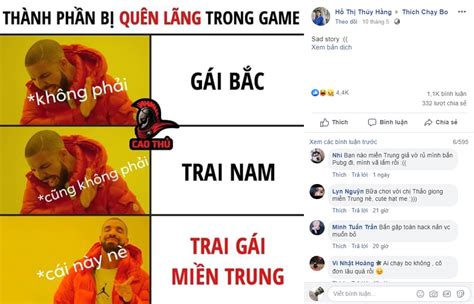 Sau nạn kỳ thị game thủ nữ phân biệt giọng vùng miền đang là vấn nạn
