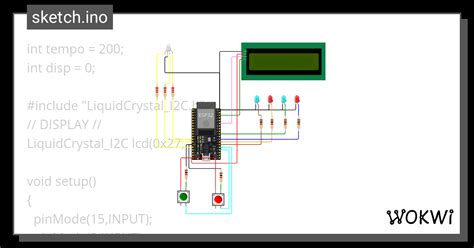 motor de passo lcd wokwi esp32 stm32 arduino simulator