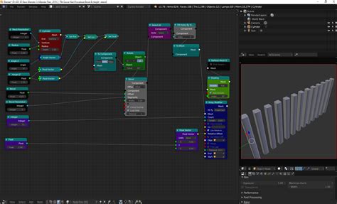 Sorcar Procedural Modeling In Blender Using Node Editor 176 By