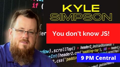 Kevin Miller On Linkedin Javascript Coderconversations Youdontknowjs 12 Comments