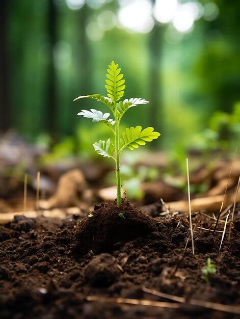 Premium Photo Photo Of Forest Regeneration Project Fresh Greens And
