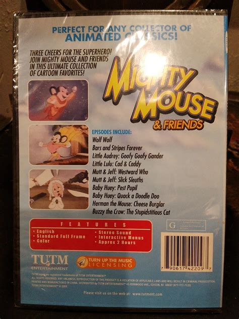 Mighty Mouse Dvd Ebay