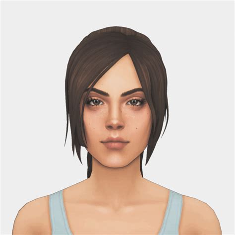 Lara Hair Coiffures Sims 4 Par Joseoh