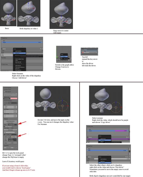 Parenting Shape Key Values Animation And Rigging Blender Artists Community