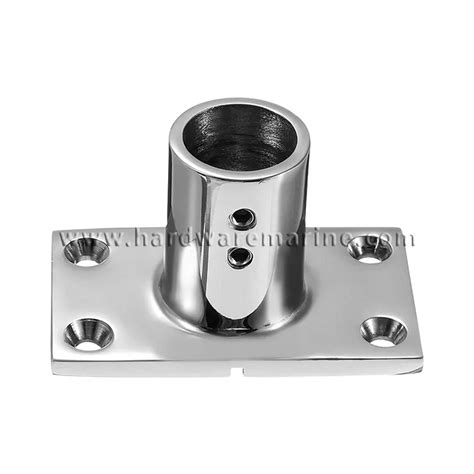 China 316 Stainless Steel Handrail Rectangular Base Suppliers