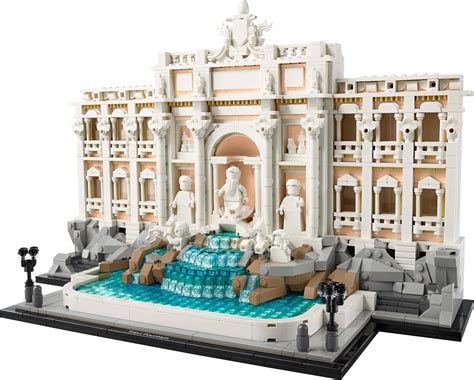 Klocki Lego Architecture 21062 Fontanna Di Trevi Bawi Się Oświetleniem