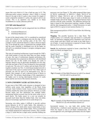 Cmp Cache Architectures A Survey PDF