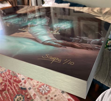 Speakeasy Server Aluminum Print — Scott Murphy