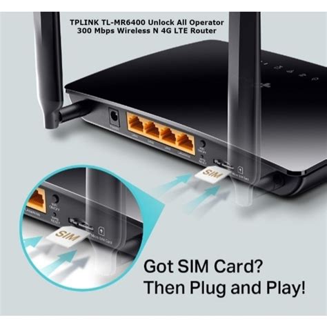 Jual TP LINK TL MR SIM CARD GSM G G Router Like New Shopee