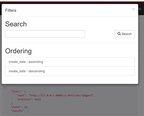 django rest framework系列教程 9 ——过滤与排序 csdn博客