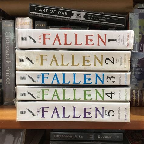 Set The Fallen Series Book Set 1 5 Thomas E Sniegoski Leviathan Aerie