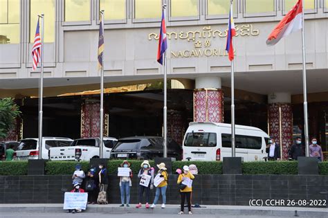 {english Text Below} នៅរសៀលថ្ងៃទី២៦ ខែសីហា ឆ្នាំ២០២២ កូដករណាហ្គាវើលដ៏ប្រមាណជា៦០ នាក់