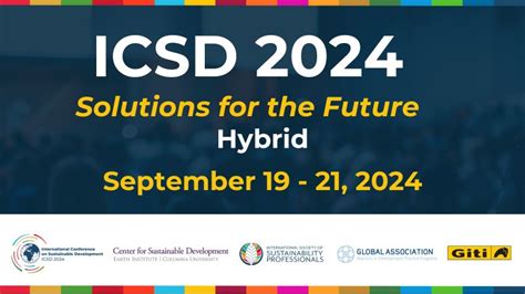 international conference on sustainable development icsd on linkedin