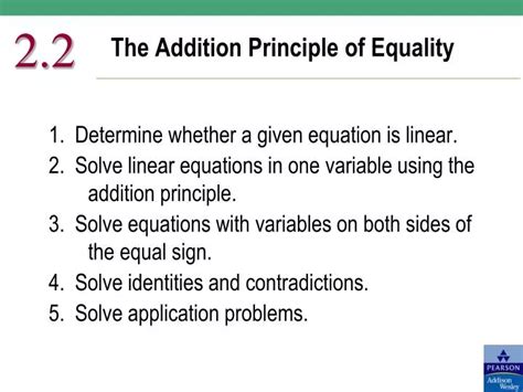 Ppt The Addition Principle Of Equality Powerpoint Presentation Free Download Id 6012815