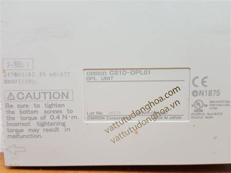 Cửa Hàng Vật Tư Tự Động Hóa HCM Mô Đun Duplex PLC Omron CS1D DPL01