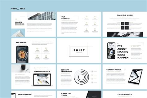 50 Simple Powerpoint Templates With Clutter Free Design Design Shack